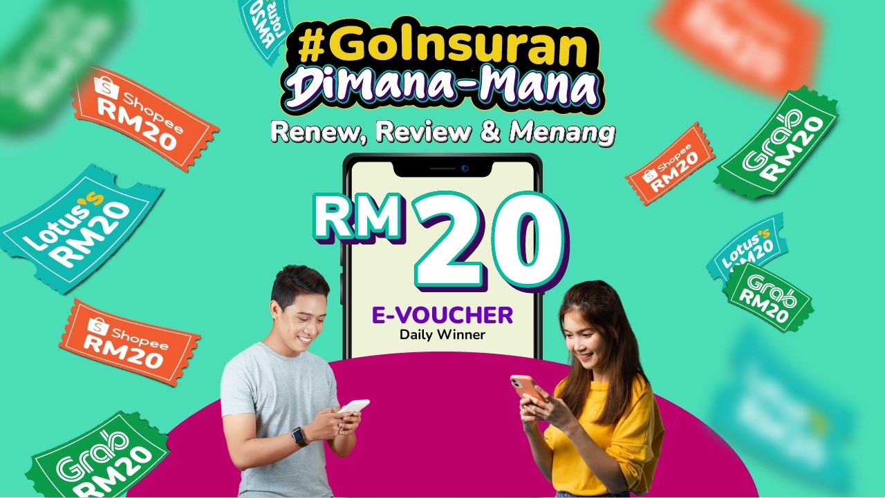 Win With GoInsuran's Renew, Review & Menang Campaign